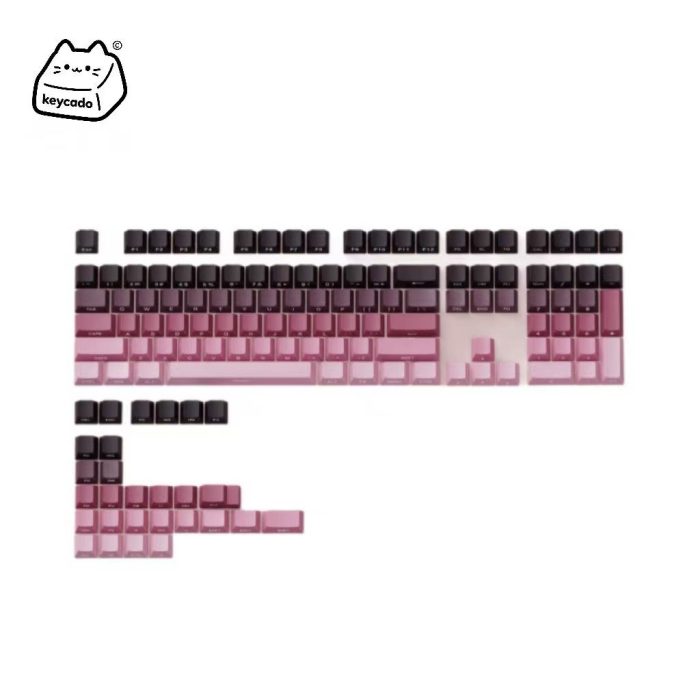 Blackberry Gradient PBT Keycaps – Keycap Atelier